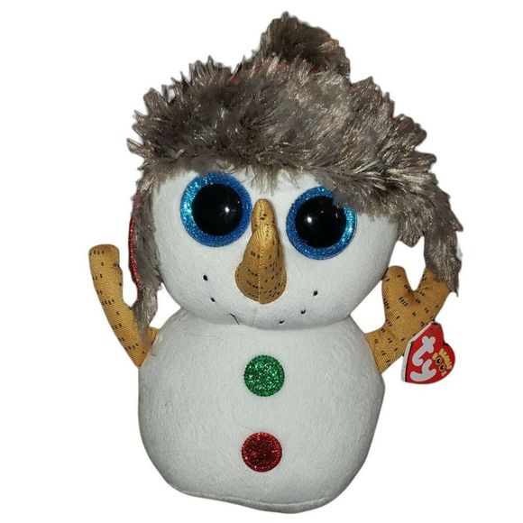 Ty | Toys | Tybeanie Boos Buttons The Snowman Medium 9 Inch New W Tags ...